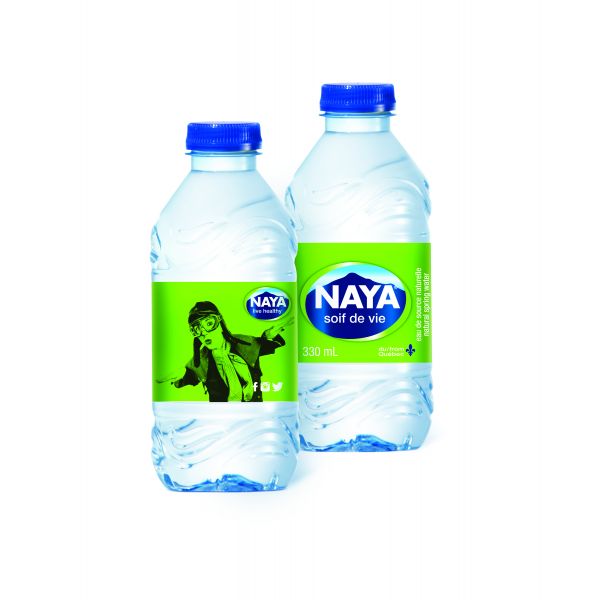 Naya natural spring water 330 mL | Naya Waters Inc. | Aliments du Québec