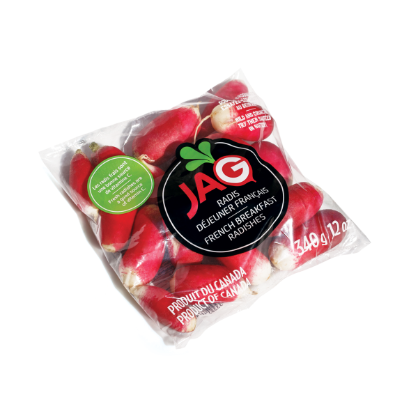 Radis Français cello | JAG - Jardins A Guérin | Aliments du Québec