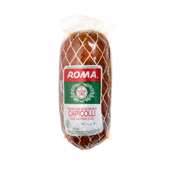 Capicolli À L'ancienne | Aliments Roma Food Products Ltd | Aliments du ...