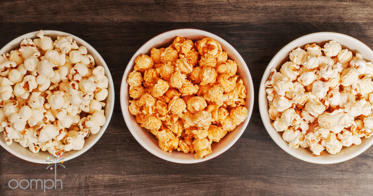 Préférez-vous un popcorn au sel rose, BBQ à l’érable ou bien cajun ...