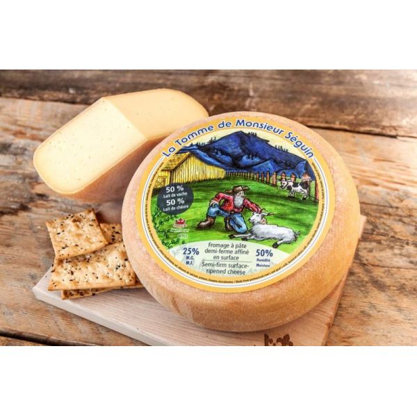 Fromage Le Tomme De M. Séguin | Fromagerie Fritz Kaiser Inc. | Aliments ...