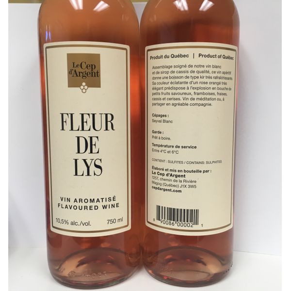 Wine Fleur de Lys | Vignoble Le Cep d'Argent | Aliments du Québec
