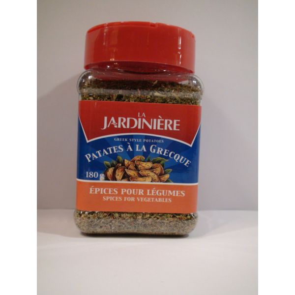 Assaisonnement Jardinière Patates à la Grecque | Assaisonnements Garno ...