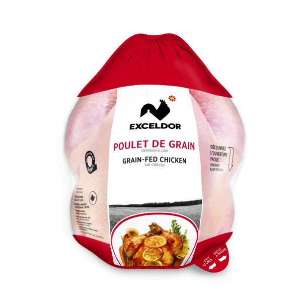 Poulet de grain entier | Exceldor Coopérative | Aliments du Québec