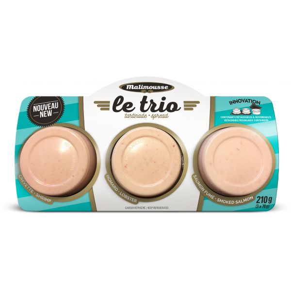 Trio Mousses Classique | Groupe MAG inc. | Aliments du Québec