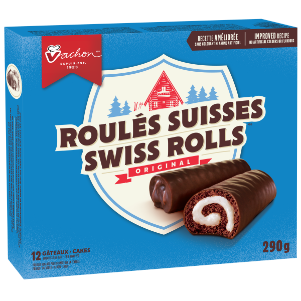 Gâteau Roulés Suisses | Boulangerie Vachon inc. | Aliments du Québec