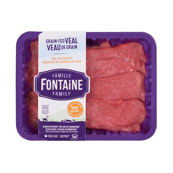 Escalope de cuisseau de veau | Montpak International / Famille Fontaine ...