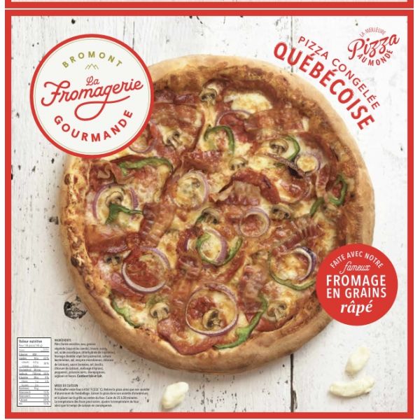 Pizza québécoise | Fromagerie Gourmande de Bromont Inc. | Aliments du ...