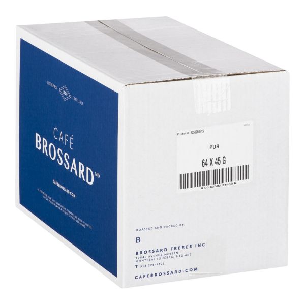 Café Brossard, sachets | Brossard Frères inc. | Aliments du Québec