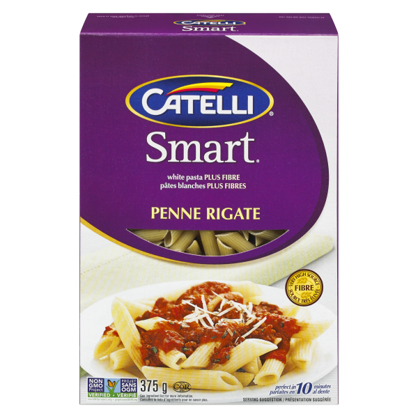 penne rigate Catelli Smart | Barilla Canada Inc. | Aliments du Québec