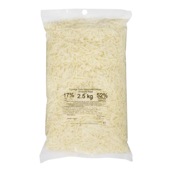 Pizza Mozzarella 17% M.F. Shredded Big | Saputo Produits Laitiers ...