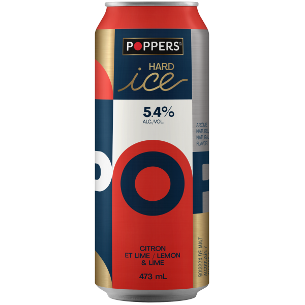 Poppers Hard Citron et lime Ice 5,4% | BROUE-ALLIANCE INC. | Aliments ...