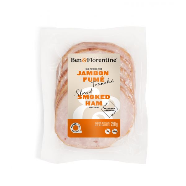 Ben & Florentine Sliced smoked ham | Mty Franchising Inc | Aliments du ...