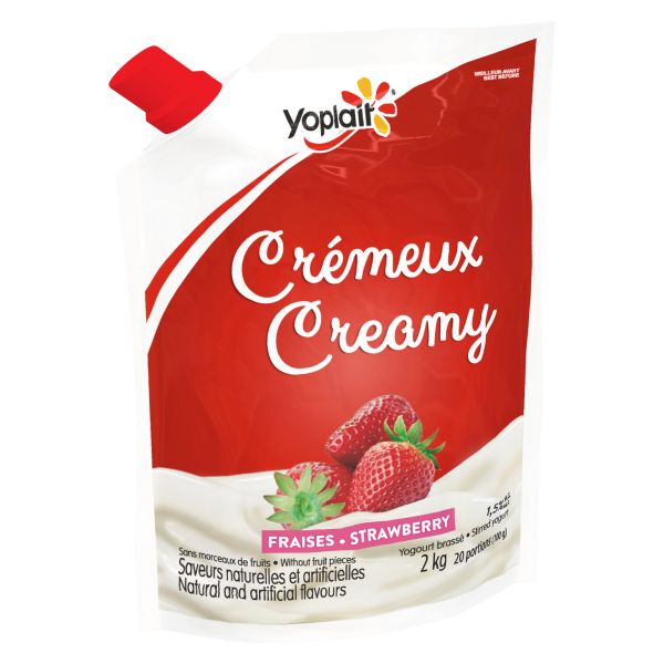 Yoplait Crémeux Fraise | Yoplait Liberte Canada Co. | Aliments du Québec