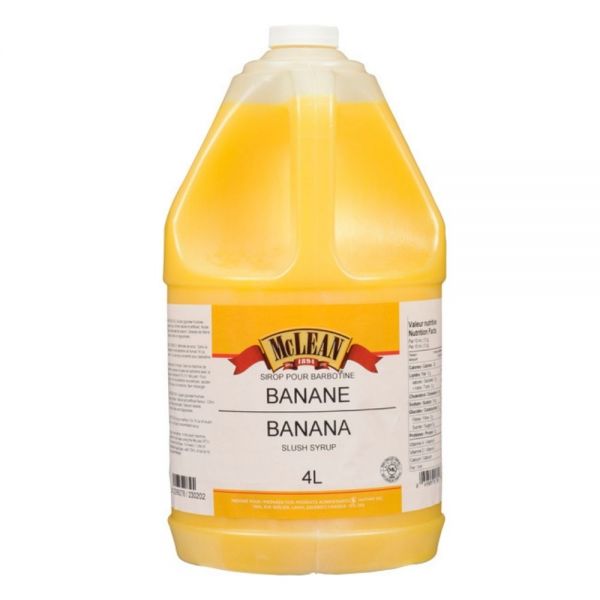 Sirop pour barbotine banane | Produits Alimentaires Berthelet inc ...