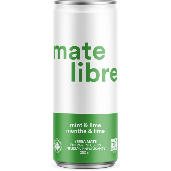 Mate Libre Yerba Maté - Menthe & Lime | Mate Libre | Aliments du Québec