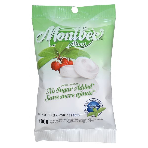 Bonbons Thé des Bois Sans Sucre Ajouté | Aliments Mont-Bec Inc ...