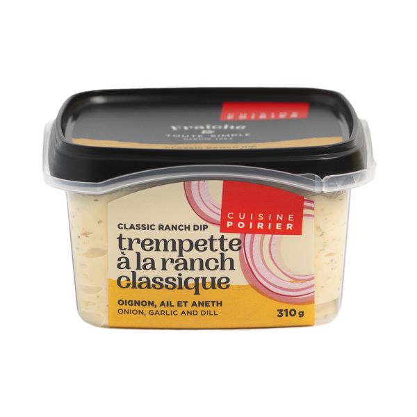Trempette Ranch Classique | Cuisine J-F Poirier Inc. | Aliments du Québec
