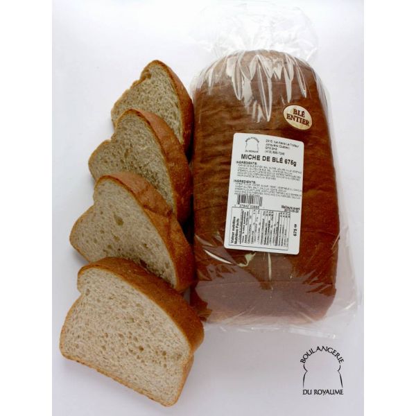 Pain miche de blé | Boulangerie du Royaume | Aliments du Québec