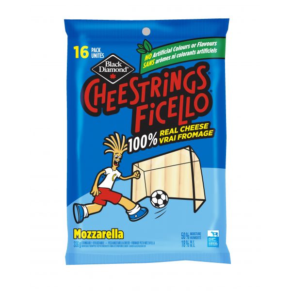Mozzarella Ficello Cheestrings | Lactalis Canada Inc | Aliments du Québec