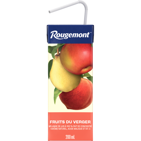 Jus Fruits du Verger Rougemont | A. Lassonde Inc. | Aliments du Québec