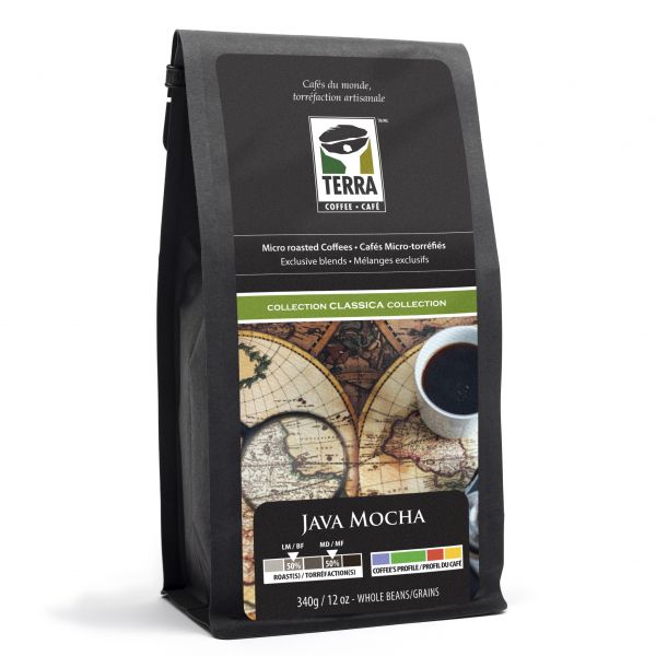 Café - Le Java Mocha Grains | Terra Café et Thé Ltée | Aliments du Québec