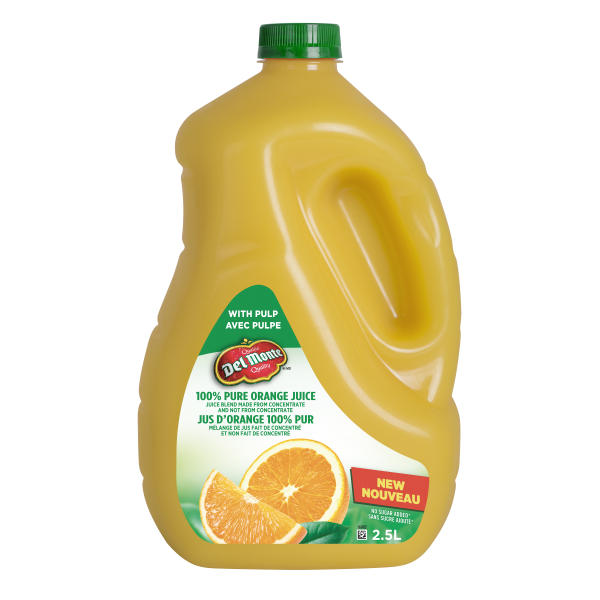 Jus d'orange avec pulpe | A. Lassonde Inc. | Aliments du Québec