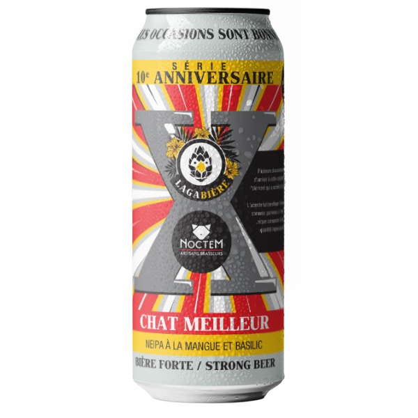 Bière forte Chat Meilleur | Lagabière, microbrasserie inc. | Aliments ...