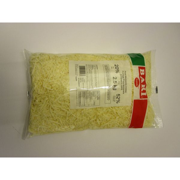 Pizza Mozzarella 20% M.G. Râpé 3D | Saputo Produits Laitiers Canada S.E ...