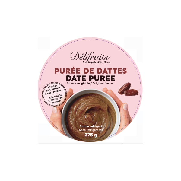 Date puree original flavour | 9179-3323 Quebec Inc (Delifruits ...