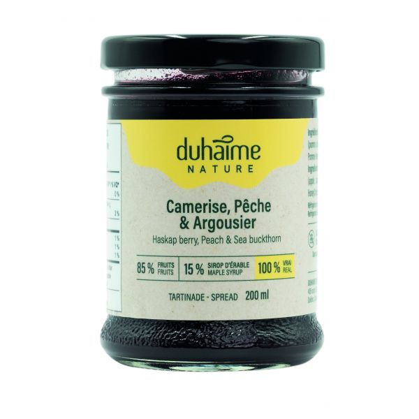 Camerise pêches & argousier | Duhaime Gourmet (9285-4983 Qc Inc ...
