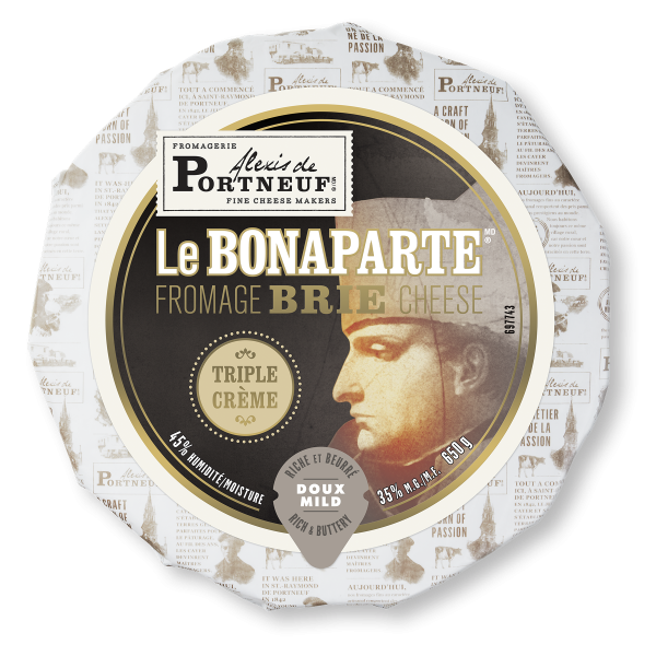Le Bonaparte Brie 35%M.F. Triple Cream | Saputo Produits Laitiers ...