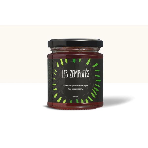 Gelée de poivrons rouges | Les zempotés Inc | Aliments du Québec
