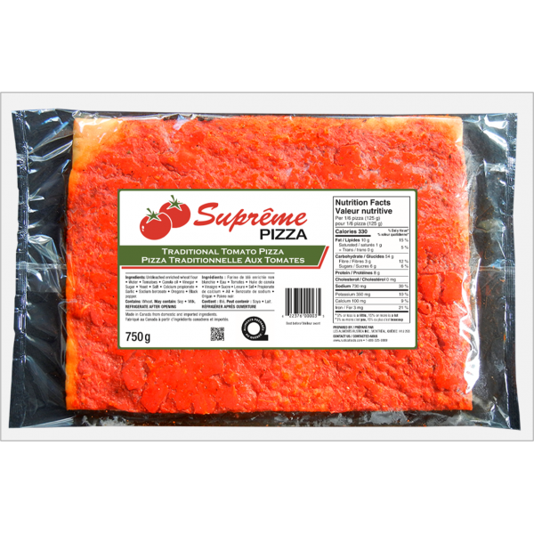 Supreme Pizza Traditionnel aux Tomates | Les Aliments Rustica Inc ...