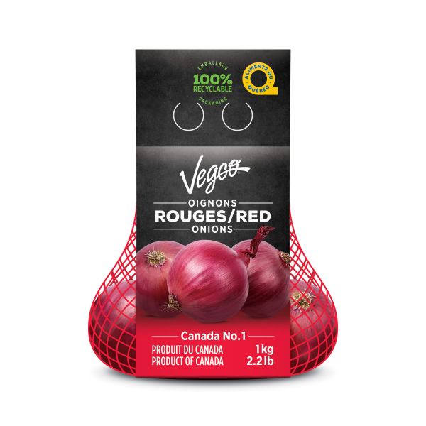 Oignons rouges | Groupe Vegco inc. | Aliments du Québec