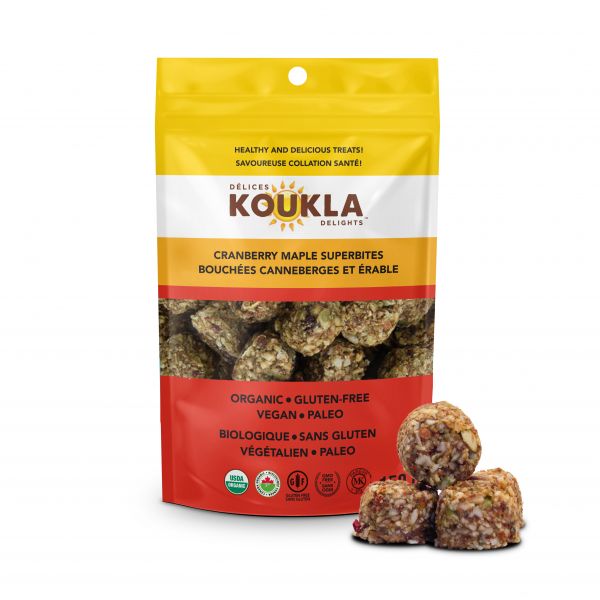 BOUCHÉES CANNEBERGES ET ÉRABLE | Délices Koukla Delights | Aliments du ...