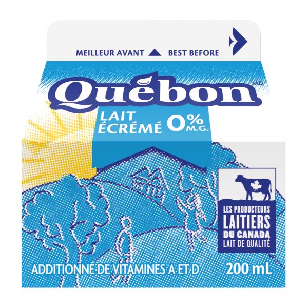 Lait écrémé 0 % M.G. | Agropur Cooperative | Aliments du Québec