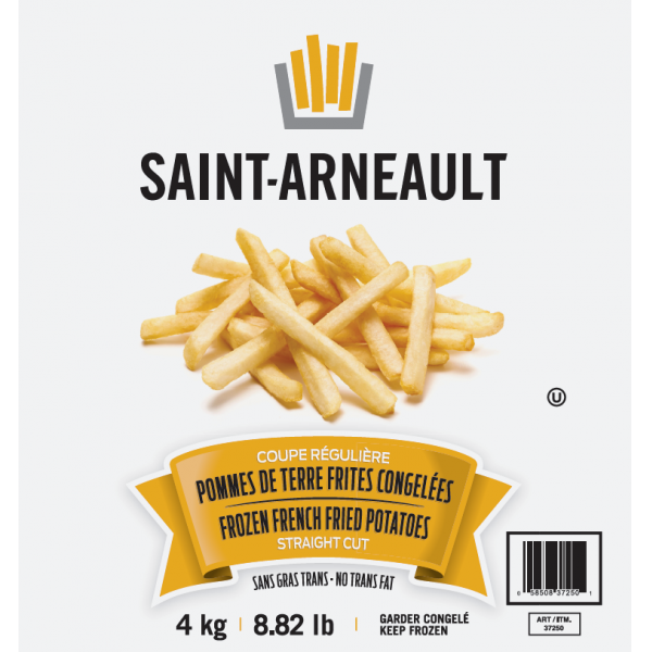Frites coupe régulière | Michel St-Arneault Inc. | Aliments du Québec