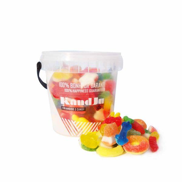 Regular mix bucket 350g | Ludik Designer Confiseur | Aliments du Québec