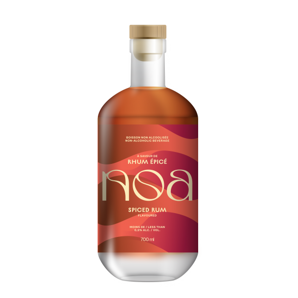 Spiced Rum non alcoholic - NOA | Monsieur Cocktail | Aliments du Québec