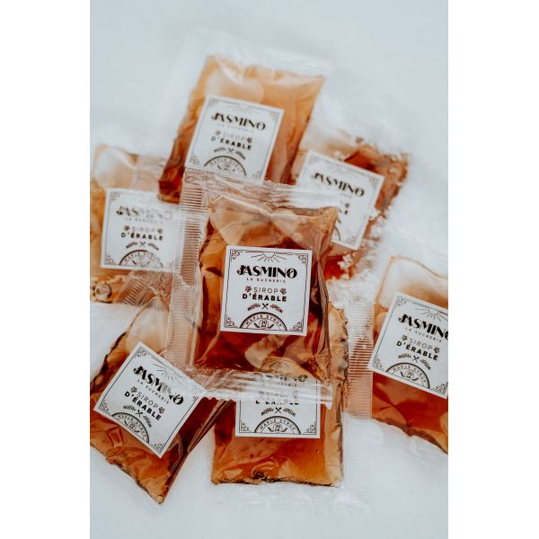 Sachet individuel de sirop d'érable biologique | Jasmino Sirop ...