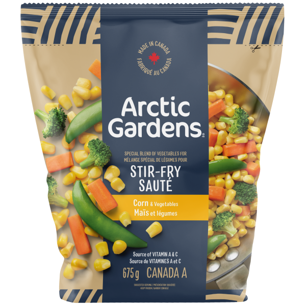 Sauté Maïs et Légumes | Nortera Foods Inc. | Aliments du Québec