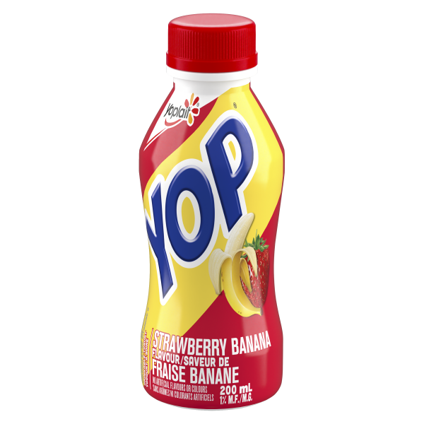 Yoplait Yop Fraise/Banane | Yoplait Liberte Canada Co. | Aliments du Québec