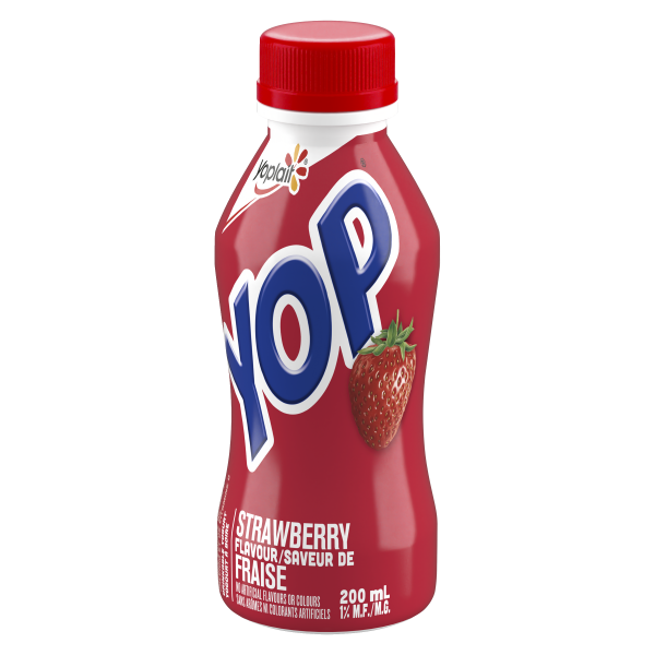Yoplait Yop Fraises | Yoplait Liberte Canada Co. | Aliments du Québec