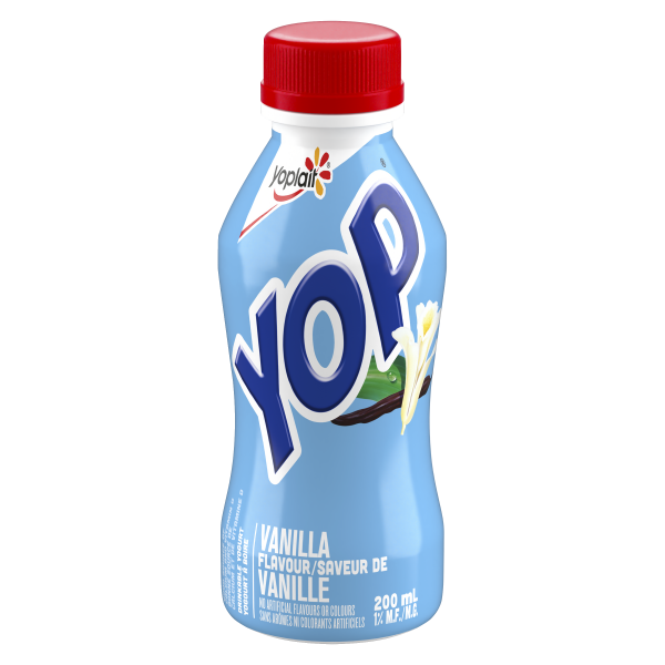 Yoplait Yop Vanille | Yoplait Liberte Canada Co. | Aliments du Québec