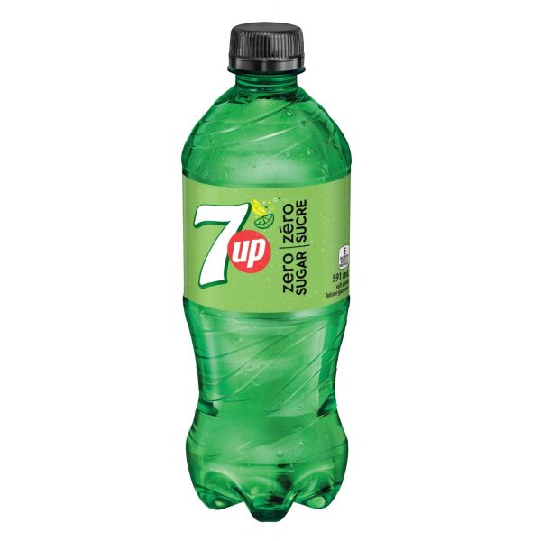 7UP zéro sucre 591ml | PepsiCo Beverages Canada | Aliments du Québec