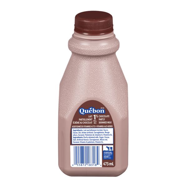Chocolate partly skimmed milk 1% M.F. | Agropur Cooperative | Aliments ...