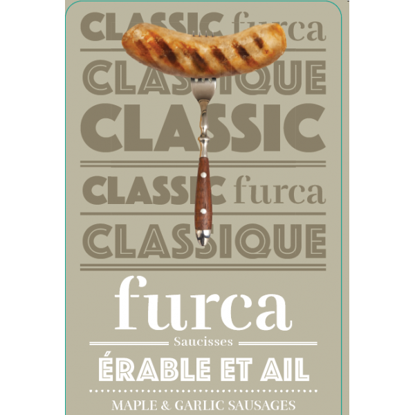 Saucisses Furca Classique - Érable et Ail | Alimentation Dynamic inc ...