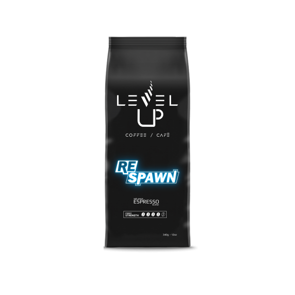 Respawn moulu | Café Level Up | Aliments du Québec