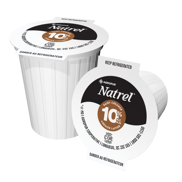 Dairy creamers 10% M.F. | Agropur Cooperative | Aliments du Québec